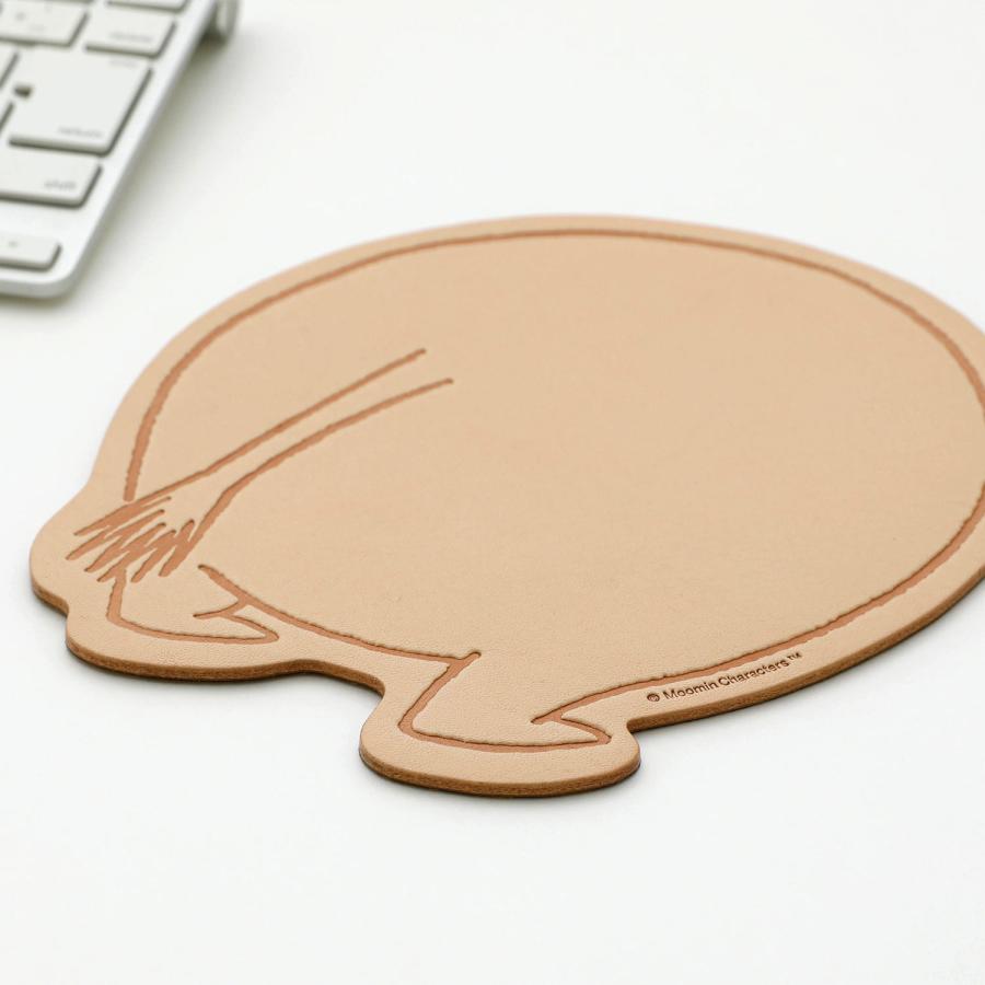 HIGHTIDE マウスパッド Moomin Leather Mouse Pad ムーミン レザーマウスパッド 革 本革 姫路レザー グッズ ...