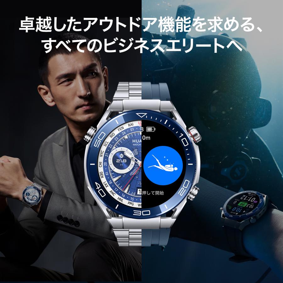 HUAWEI スマートウォッチ WATCH Ultimate 堅牢なリキッドメタル HUAWEI スマートウォッチ WATCH Ultimate 堅牢なリキッドメタル