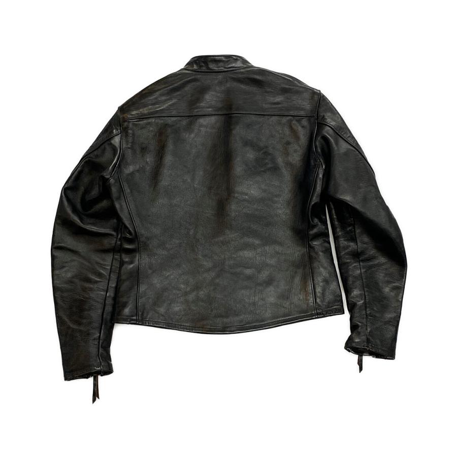 ザリアルマッコイズ ライダースジャケット シングル ブラック BUCO J-100 メンズ SIZE 36 THE REAL McCOY’S 中古 : Rehello by BOOKOFF ...
