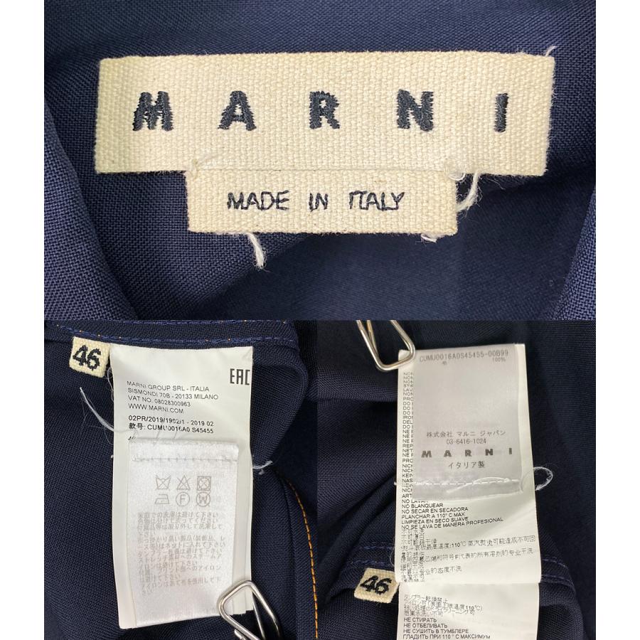 マルニ 長袖シャツ コントラストステッチシャツ メンズ SIZE 46 マルニ 長袖シャツ コントラストステッチシャツ メンズ SIZE 46