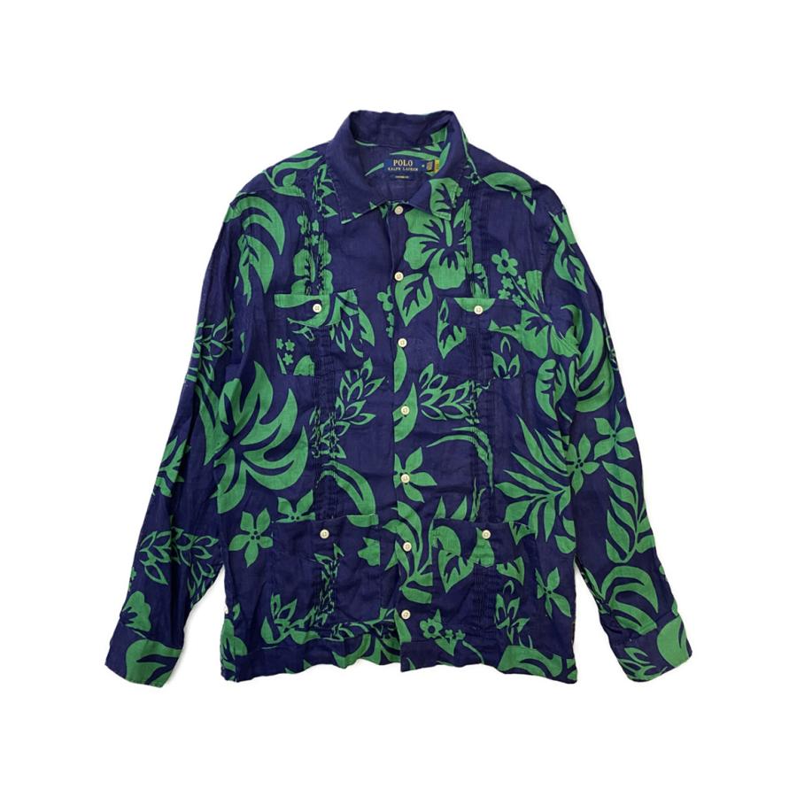 ラルフローレン リネンアロハシャツ メンズ SIZE 175/96A RALPH LAUREN 中古 : Rehello by BOOKOFF ...