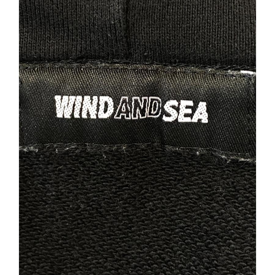 ウィンダンシー スウェットパーカー ロゴ ブラック CASETIFY Hoodie メンズ SIZE L WIND AND SEA 中古 : Rehello by BOOKOFF - 通販 ...