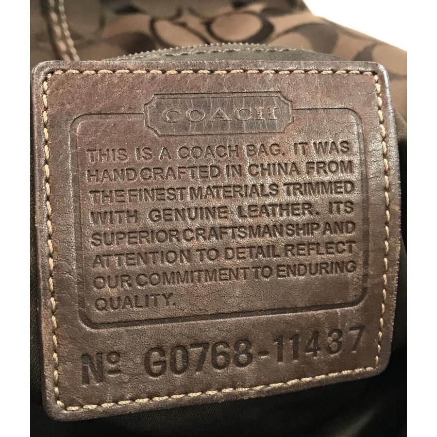 コーチ ショルダーバッグ 肩掛け 斜め掛け 11437 シグネチャー レディース COACH 中古 :a172798007:rehello ...