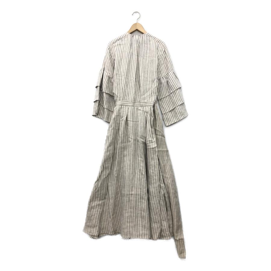 ケイタマルヤマ 長袖ストライプワンピース レディース SIZE 1 (M ケイタマルヤマ 長袖ストライプワンピース レディース SIZE 1 (M