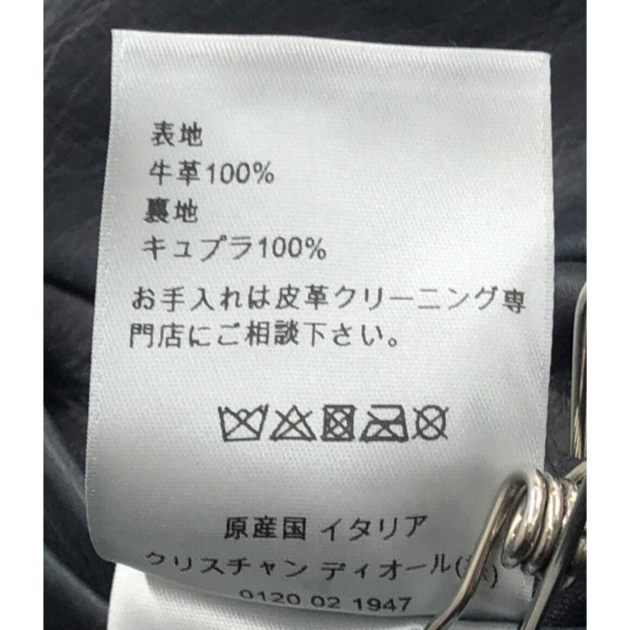 クリスチャンディオール ダブルライダース レザージャケット クリスチャンディオール ダブルライダース レザージャケット