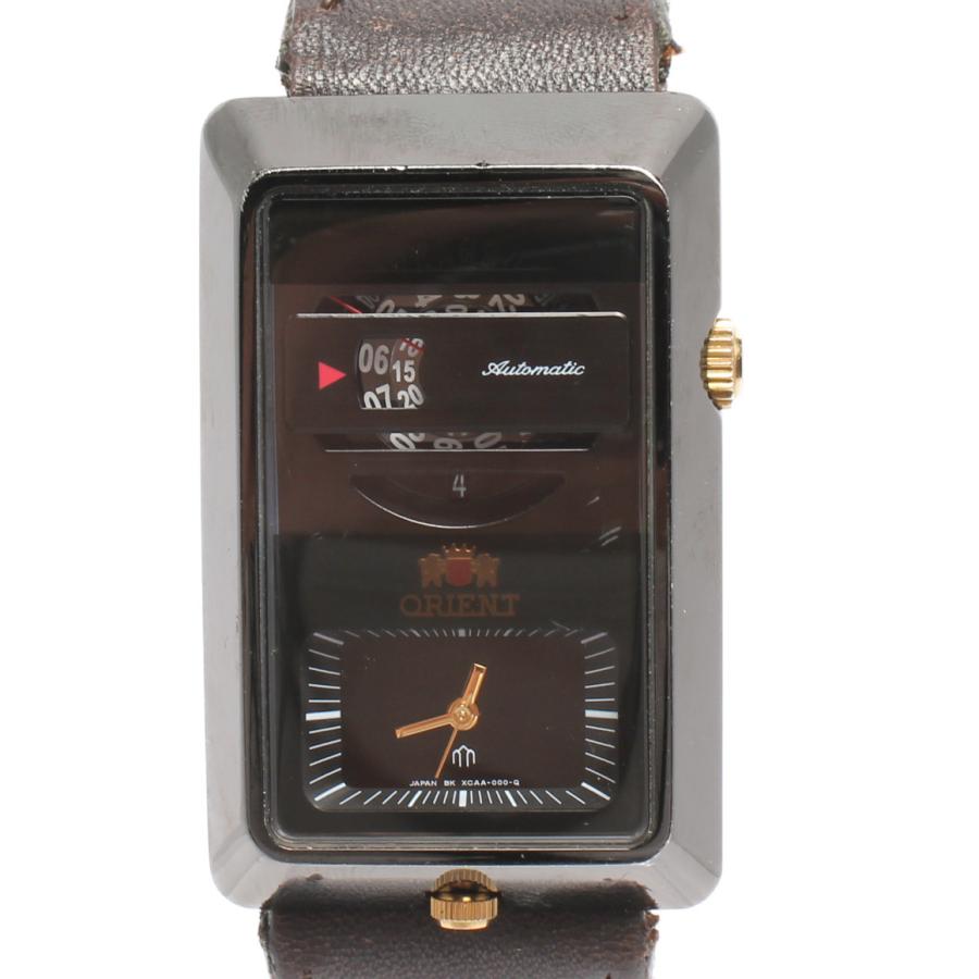 ORIENT オリエント 腕時計 自動巻き クオーツ ブラック XCAA-D0 ORIENT オリエント 腕時計 自動巻き クオーツ ブラック XCAA-D0