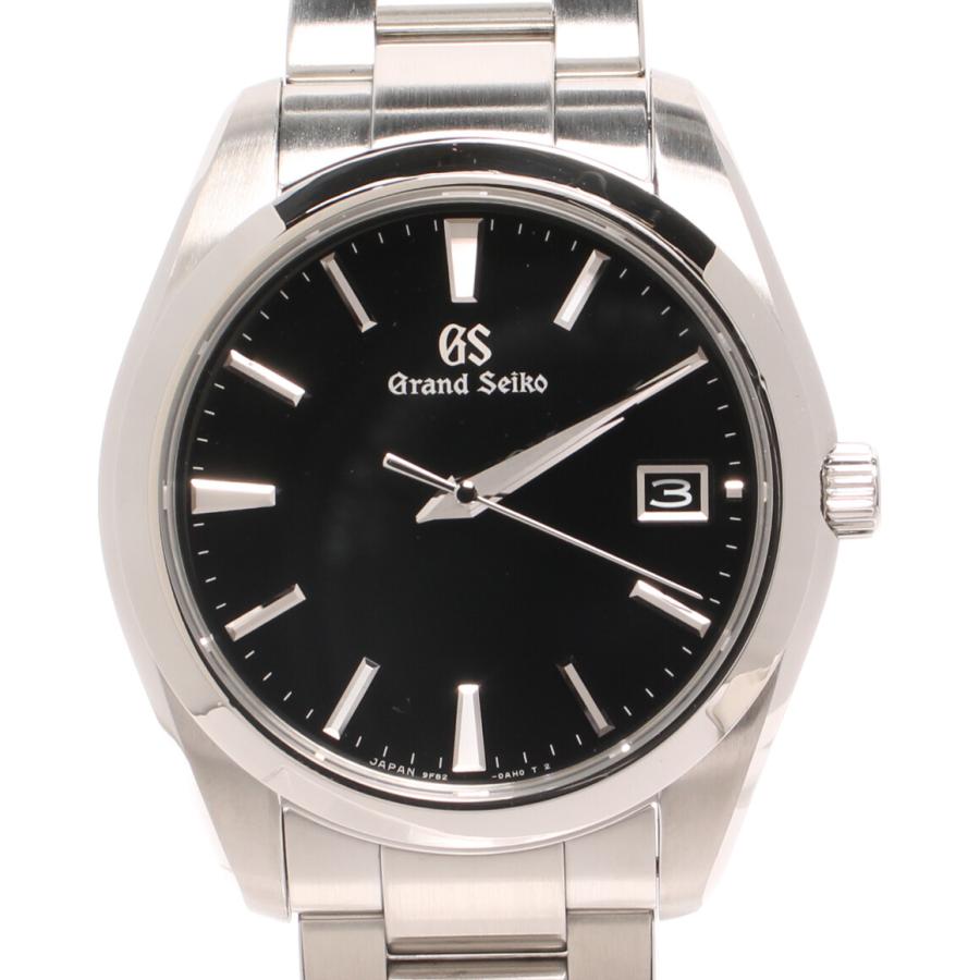 グランドセイコー 腕時計 9F82-0AF0 ヘリテージコレクション クオーツ ブラック メンズ Grand Seiko 中古 ...
