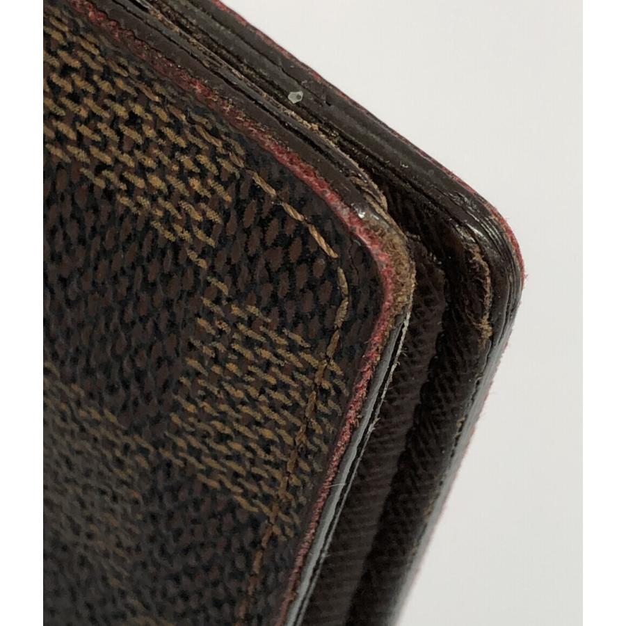 ルイヴィトン 長財布 ポルトフォイユ ブラザ N60017 ダミエ メンズ Louis Vuitton 中古 :aol0096639 ...