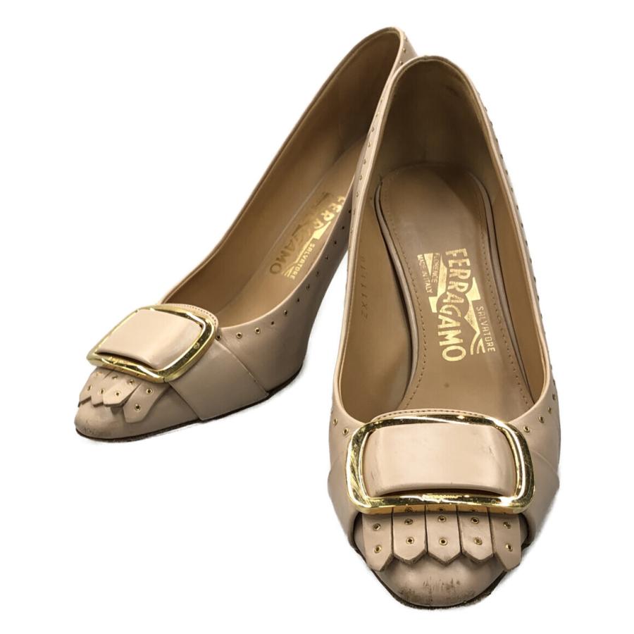 サルバトーレフェラガモ スクエアトゥパンプス レディース SIZE 7 (L) Salvatore Ferragamo 中古 : Rehello by BOOKOFF - 通販 - Yahoo ...