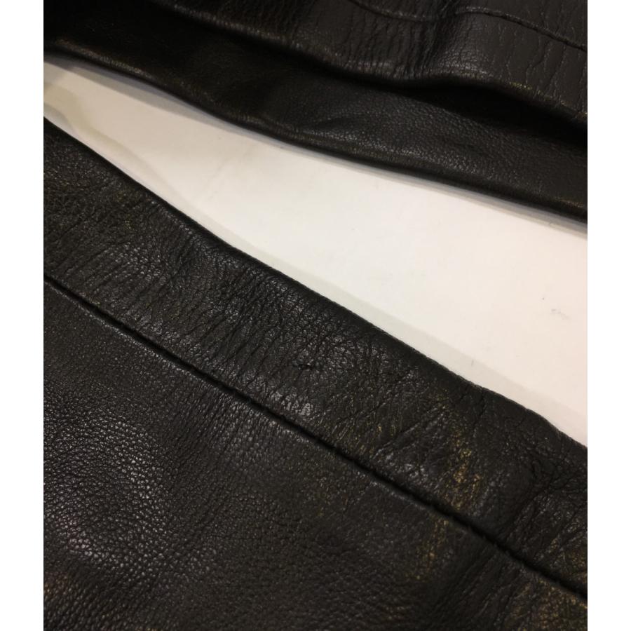 PRADA プラダ レザーパンツ メンズ SIZE 46 (M) 中古 : Rehello PRADA プラダ レザーパンツ メンズ SIZE 46 (M) 中古 : Rehello