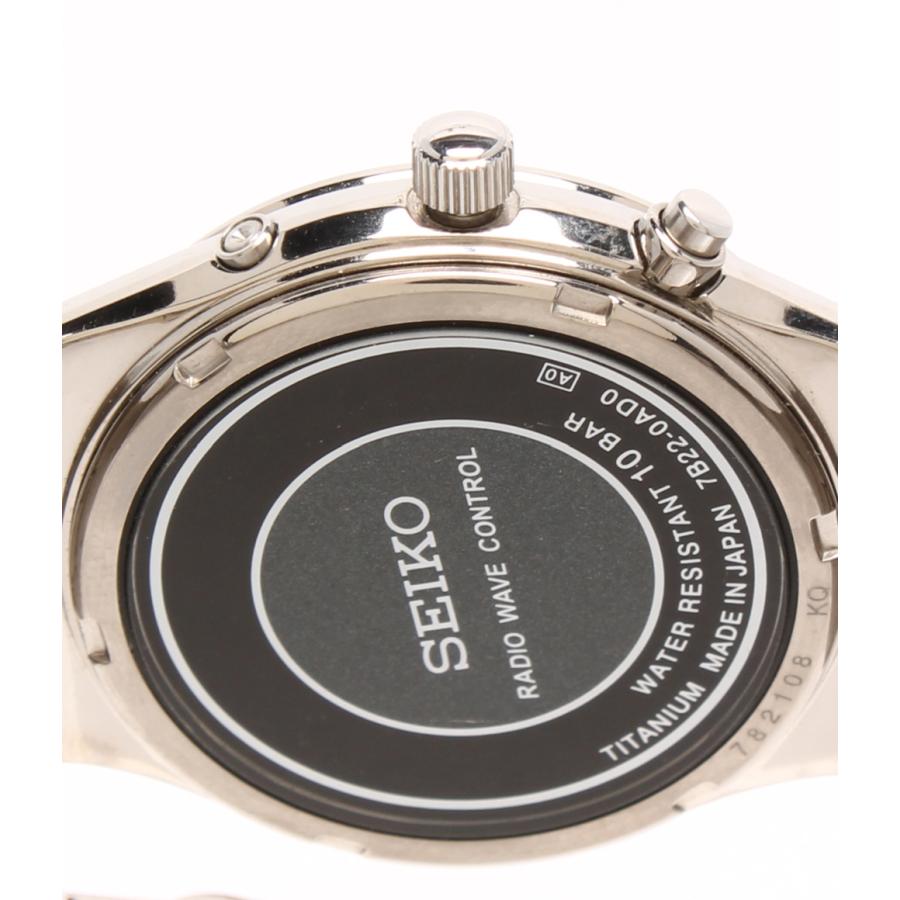 SEIKO セイコー 腕時計 SPIRIT ソーラー シルバー 7B22-0AD0 SEIKO セイコー 腕時計 SPIRIT ソーラー シルバー 7B22-0AD0