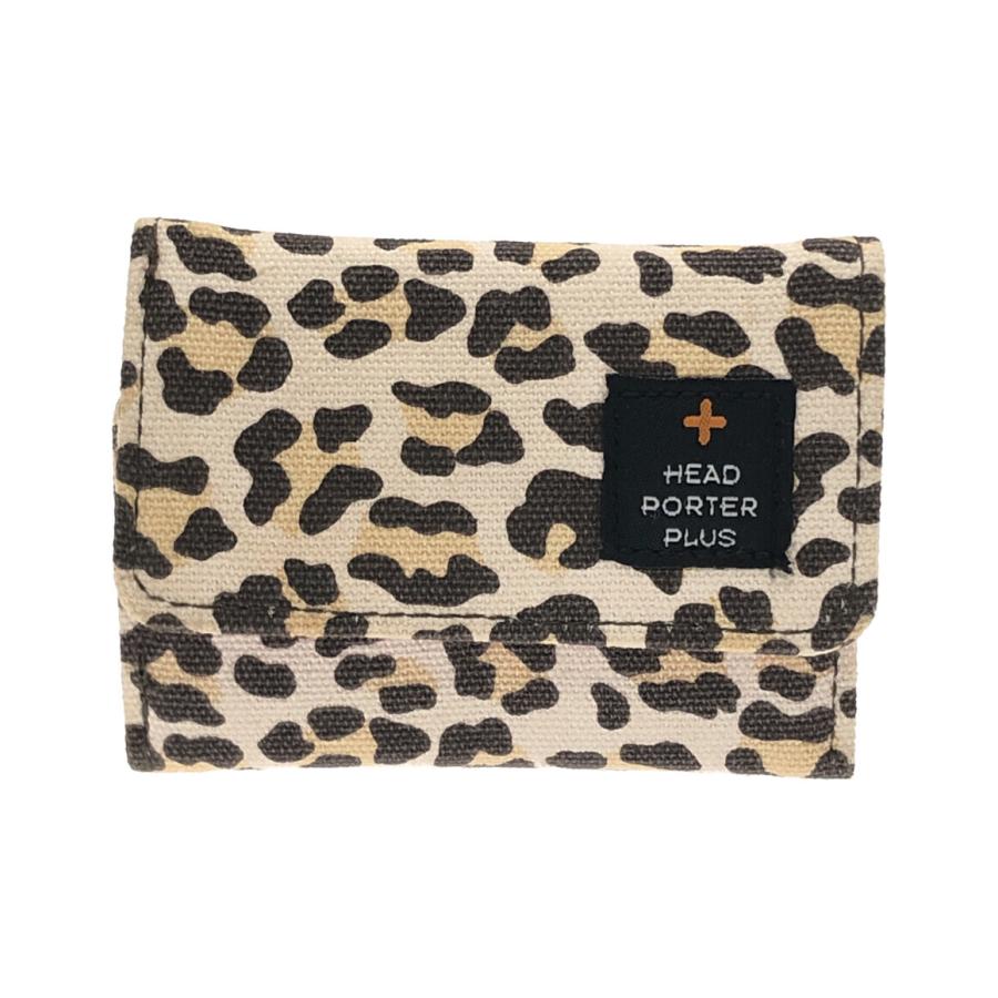ヘッドポータープラス 三つ折り財布 ヒョウ柄 レディース HEAD PORTER PLUS 中古 :ati0306350:rehello by BOOKOFF - 通販 - Yahoo!ショッピング
