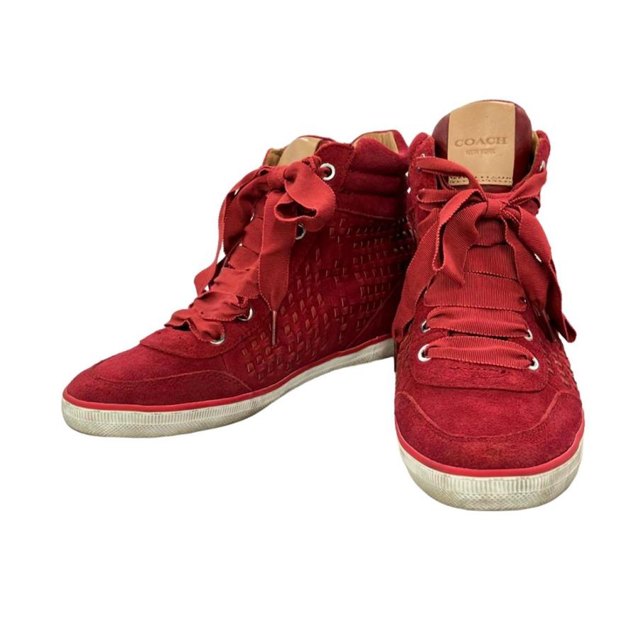 コーチ ハイカットスニーカー レディース SIZE 8 (XL) COACH 中古 : Rehello by BOOKOFF - 通販 - Yahoo!ショッピング