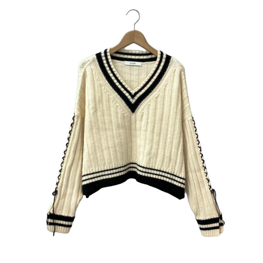 ウジョー 長袖ニット Vネック レディース SIZE 2 (M) UJOH 中古 : Rehello by BOOKOFF - 通販 - Yahoo!ショッピング
