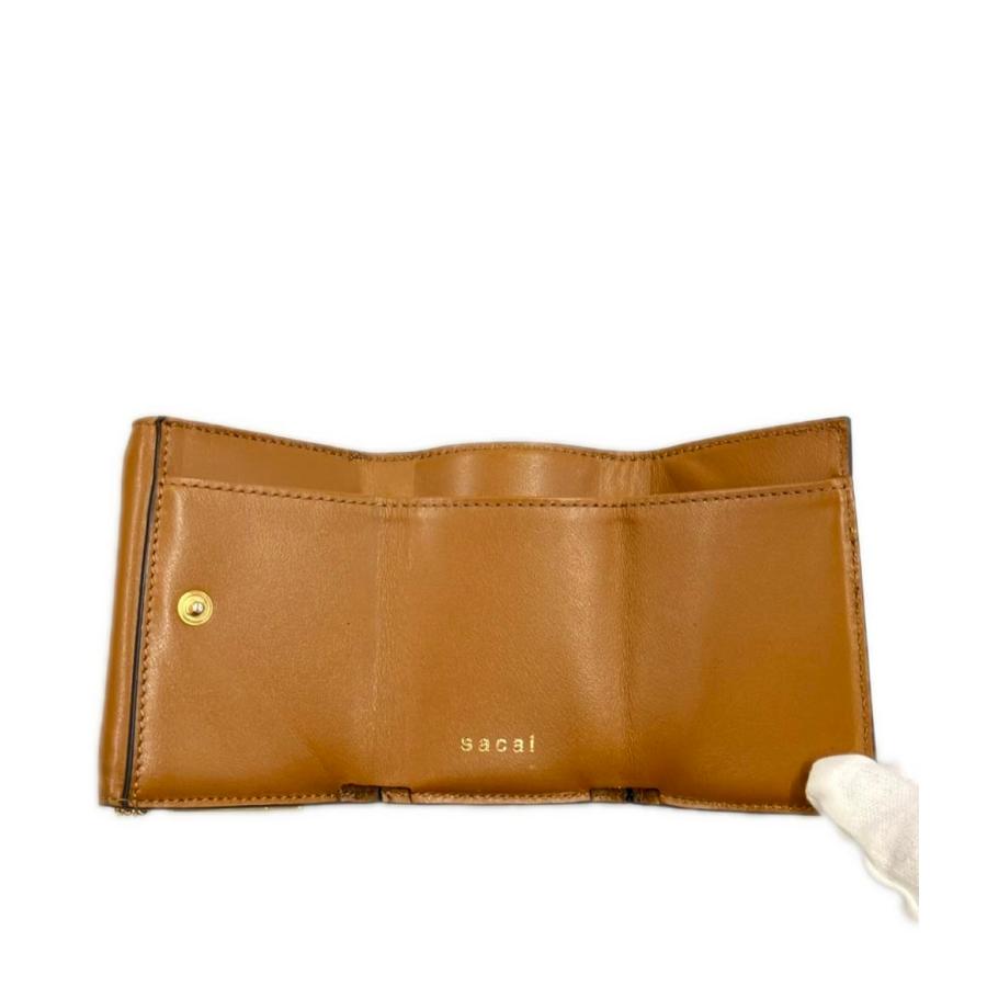 サカイ 三つ折り財布 チェーンウォレット レディース Sacai 中古 サカイ 三つ折り財布 チェーンウォレット レディース Sacai 中古