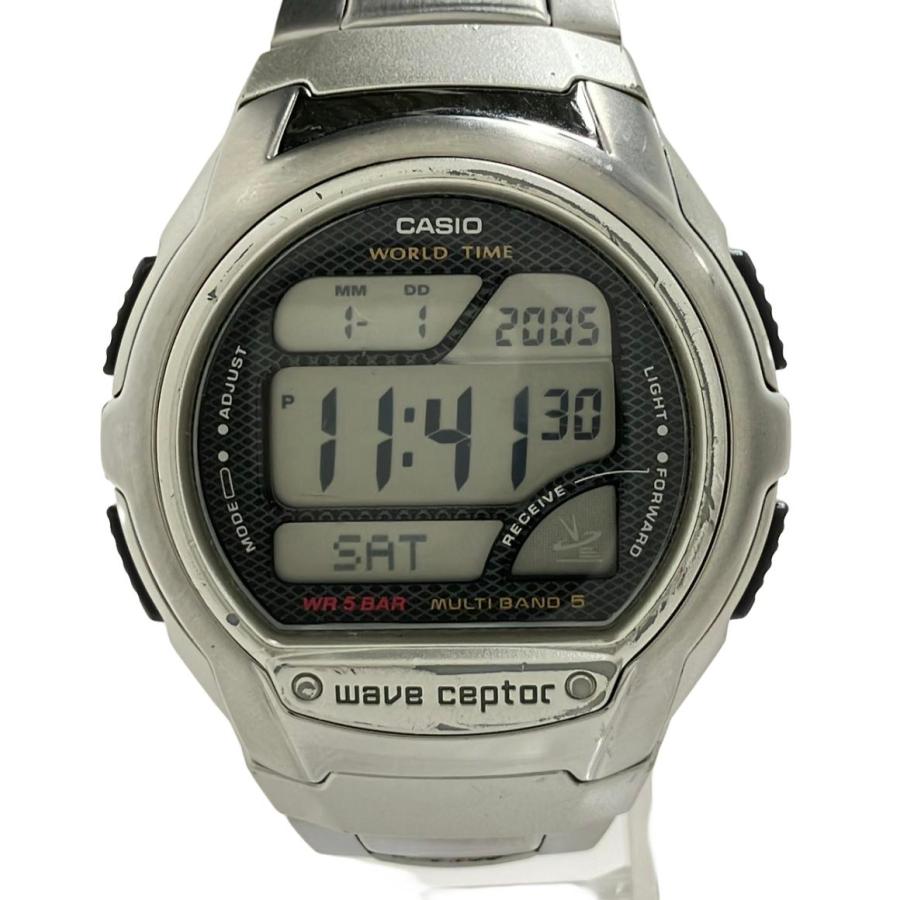 カシオ 腕時計 Wave Sceptor クオーツ WV-58J メンズ CASIO 中古 : Rehello by BOOKOFF - 通販 - Yahoo!ショッピング