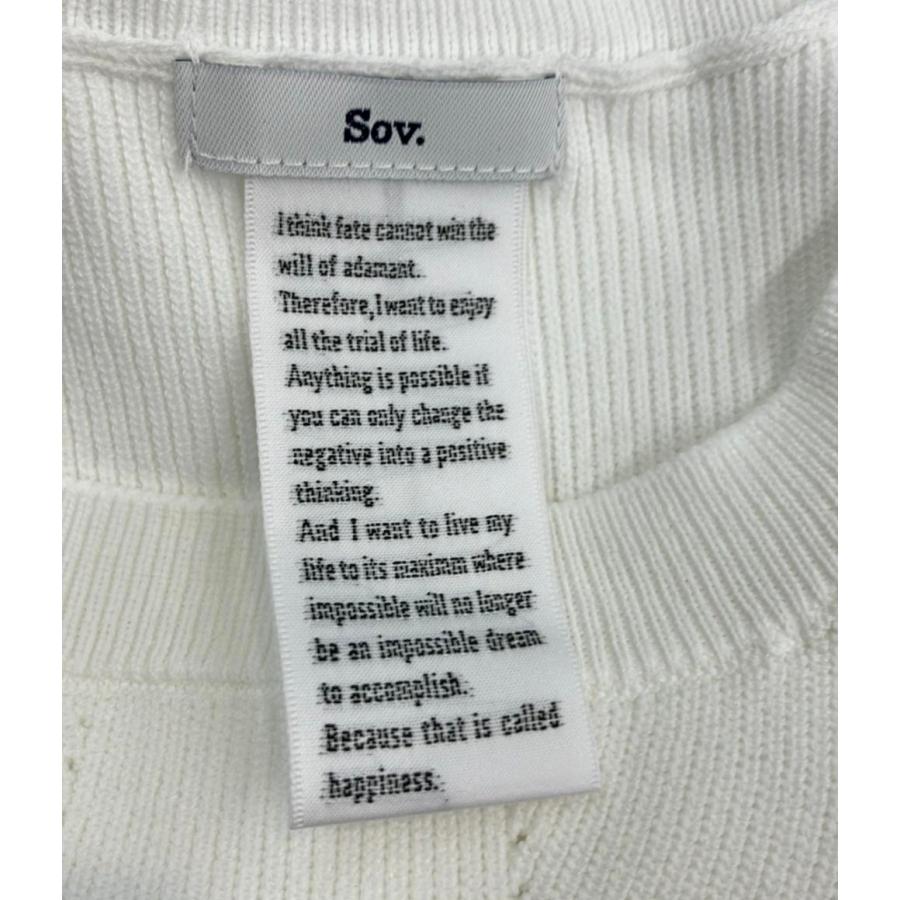美品 ソブ 長袖ニット パフスリーブ レディース SIZE F (M) SOV. 中古 : rc-itjb8qejj88s-vamn : rehello by BOOKOFF - 通販 ...