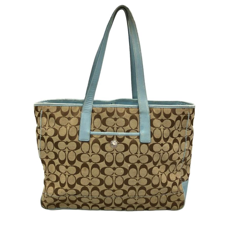 訳あり コーチ トートバッグ ショルダーバッグ 肩掛け シグネチャー 7068 レディース COACH 中古 : Rehello by BOOKOFF - 通販 - Yahoo!ショッピング