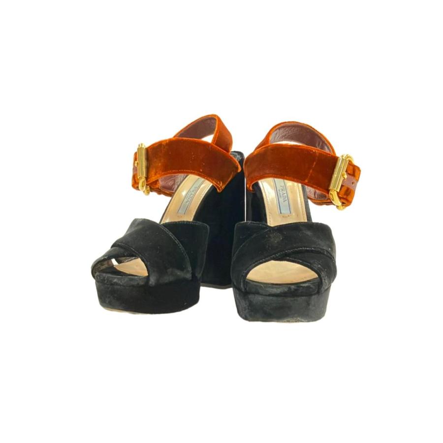 プラダ ベルベットサンダル レディース SIZE 35 (XS) PRADA 中古 : Rehello by BOOKOFF - 通販 - Yahoo!ショッピング