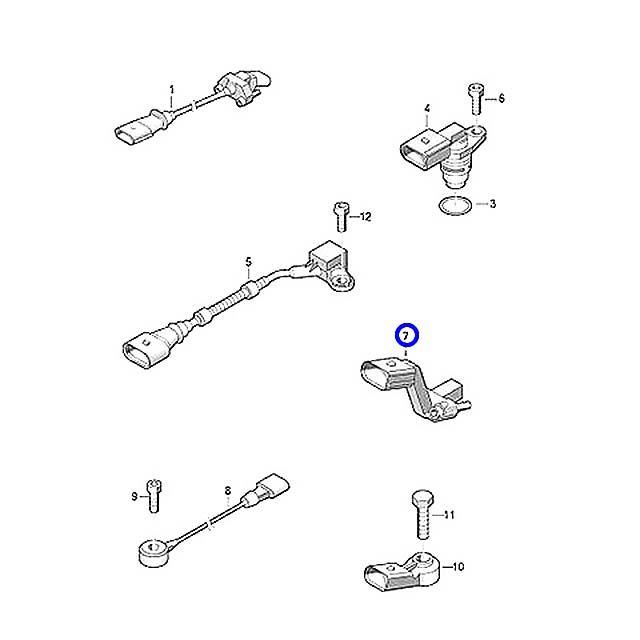 Audi クランク角センサー クランクポジションセンサー アウディ A1 8XCAX 8XCTH : 藤田商会 - 通販 - Yahoo!ショッピング