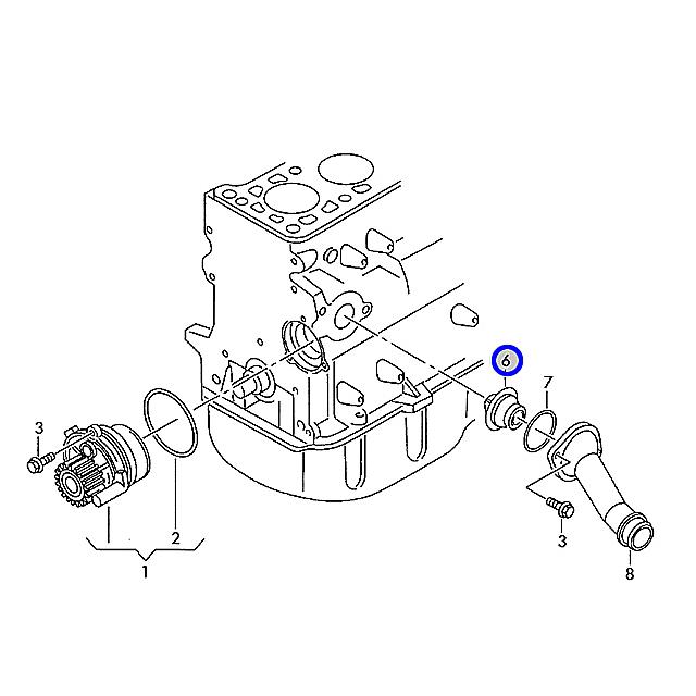 Audi サーモスタット 87度開弁 アウディ A4/S4/RS4 8DADR 8DAEBF 8DAPT 8DAPUF : 藤田商会 - 通販 - Yahoo!ショッピング