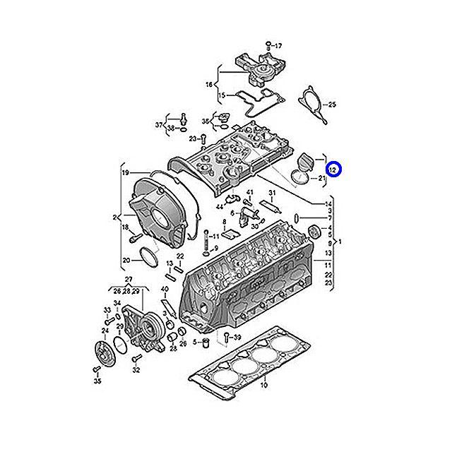 Audi エンジン オイルフィラーキャップ アウディ A3 8PAXW 8PAXX 8PBLR 8PBLX 8PBVY 8PBWA : 藤田商会 - 通販 - Yahoo!ショッピング