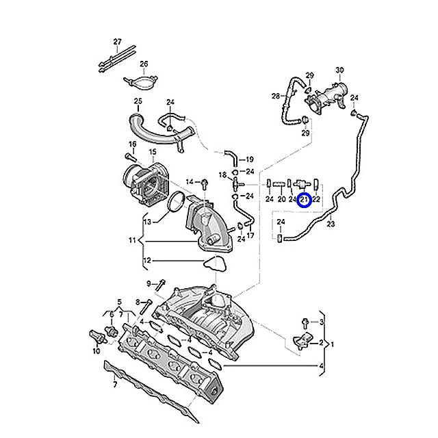 Audi EVAP チャコールキャニスター パージバルブ アウディ A4/S4 8EAMBF 8EASNF 8EBBKF 8EBDV 8EBFB 8HBDV ACFバルブ : 藤田商会 ...