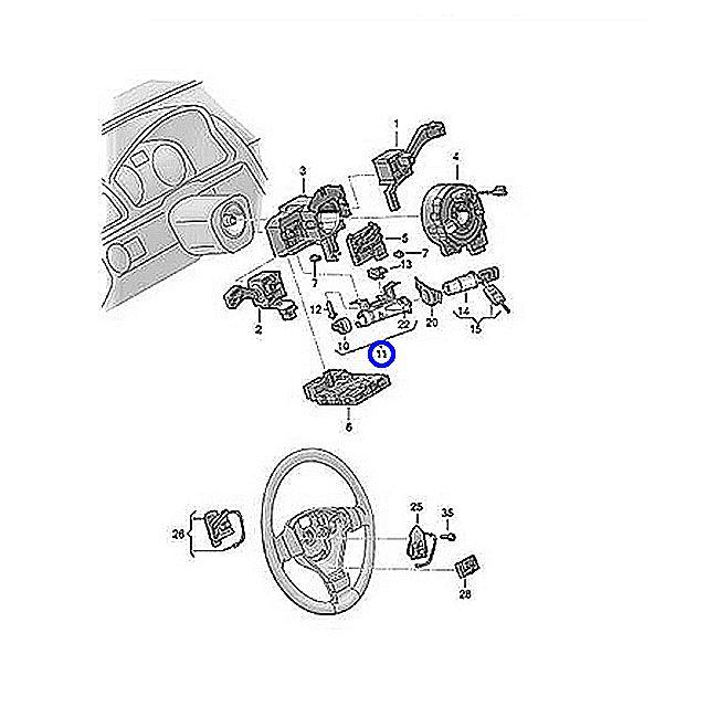 Audi ステアリングロック スイッチ ASSY アウディ A3 S3 8PAXW 8PAXX 8PBDBF 8PBGU 8PBLR 8PBLX 8PBMJF 8PBSE 8PBUBF ...