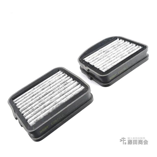 Mercedes-Benz エアコンフィルター 内気用 活性炭入り 1台分(2個セット) メルセデスベンツ Eクラス W210 E230 ...