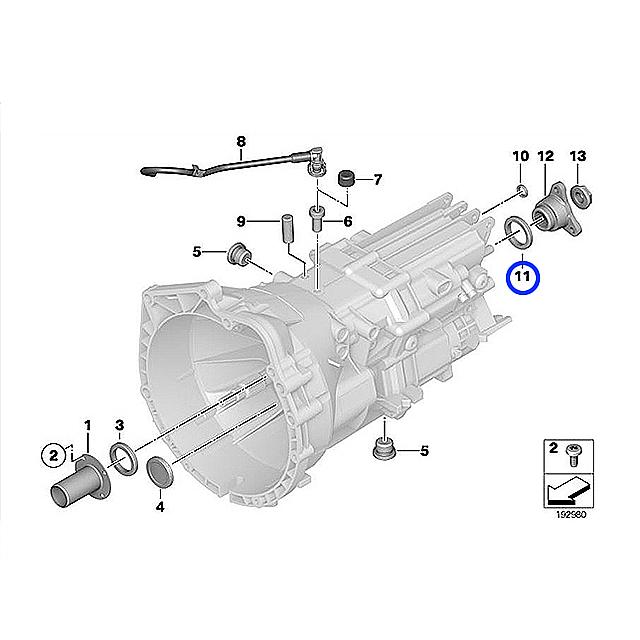 BMW ミッションオイルシール 1シリーズ E82 E87 E88 116i 118i 120i UC20 UD20 UE16 UF18 UF20 UL20 UM20 : 藤田商会 - 通販 ...