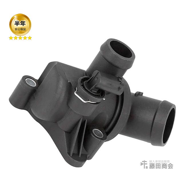 Mercedes-Benz（メルセデス・ベンツ） サーモスタット 87度開弁 Bクラス W245 B170 B180 B200 ガスケット付 ...