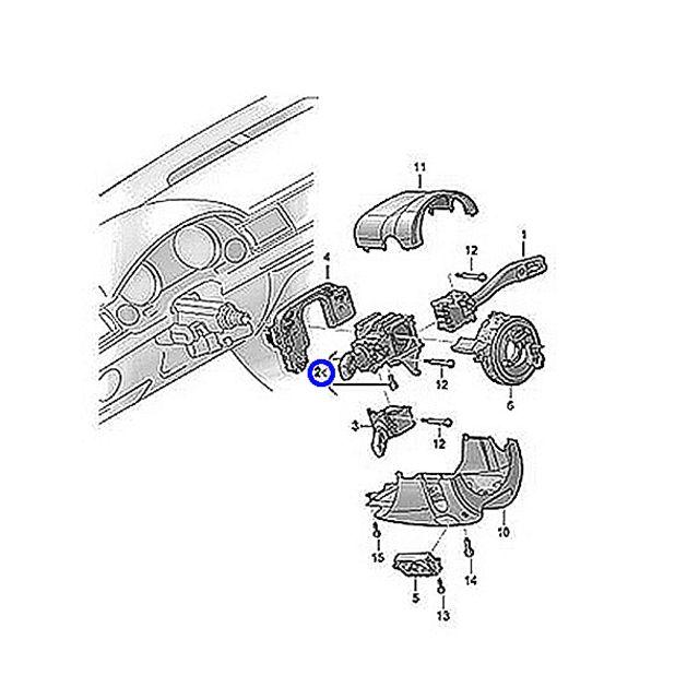 Audi ウインカーレバー ASSY アウディ A4/S4/RS4 8EALT 8EAMBF 8EASNF 8EAUKF 8EBBKF 8EBDV 8EBFB 8EBGBF 8EBWEF ...