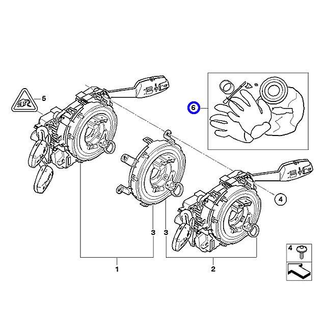 BMW 純正 ステアリング アングルセンサー リペアキット 1シリーズ E82 E87 E88 116i 118i 120i 130i 135i UC20 UC30 UC35 UD20 ...