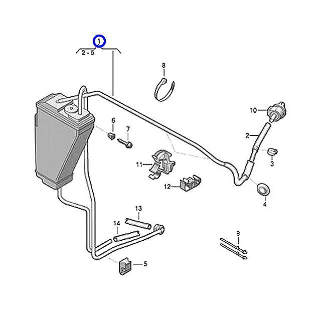 Audi 純正 チャコールキャニスター タンク アウディ A4/S4/RS4 8EALT 8EAMBF 8EASNF 8EAUKF 8EBBKF 8EBDV 8EBFB 8EBGBF ...