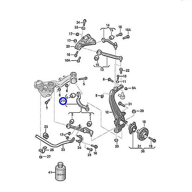Audi ストラットアーム テンションロッド フロント 左側 アウディ A4 S4 RS4 8DAAHF 8DABC 8DACKF 8DADR 8DAEBF 8DAGA 8DAGAF ...