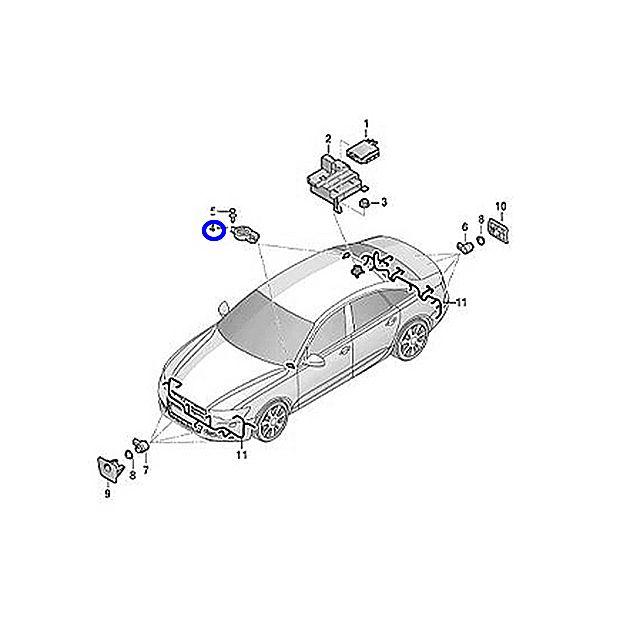 Audi 警告ブザー (1個) アウディ A4 S4 RS4 8EALT 8EAMBF 8EASNF 8EAUKF 8EBBKF 8EBDV 8EBFB 8EBGBF 8EBNSF ...