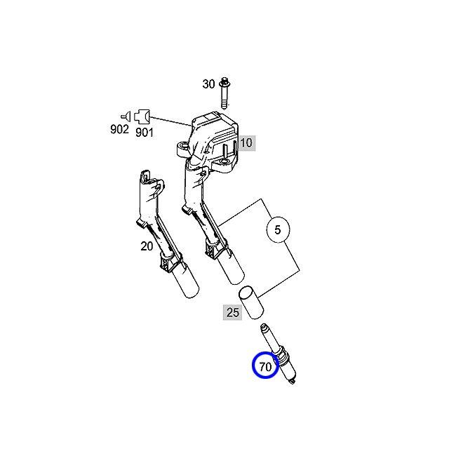 Mercedes-Benz（メルセデス・ベンツ） NGK スパークプラグ E W207 E250 207336 207436 E S212 ...
