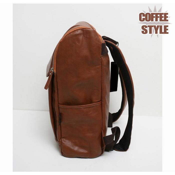 リュック メンズ バックパック リュックサック レザー 黒 茶 リュック メンズ バックパック リュックサック レザー 黒 茶