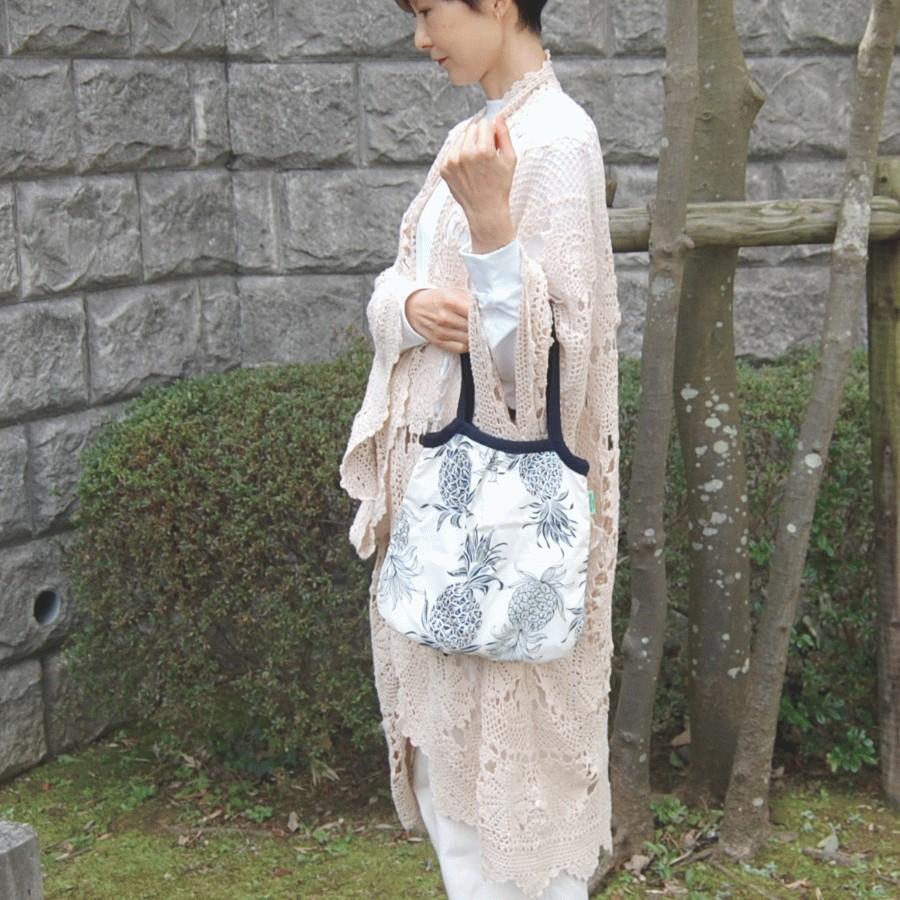 ハワイアンバッグ エコ、折りたたみバッグ オーダーメイド P03 x 紺 : Warmcore - 通販 - Yahoo!ショッピング