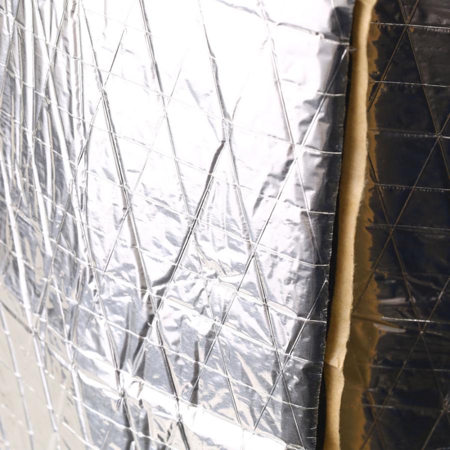 断熱シート 車 エンジン アルミ 3m 5m 10m 天井 ボンネット 車用 断熱マット 断熱材 厚み 5mm デッドニング 自動車用 アルミ箔 遮光 遮熱 :hu-00805:HURRYUP ...