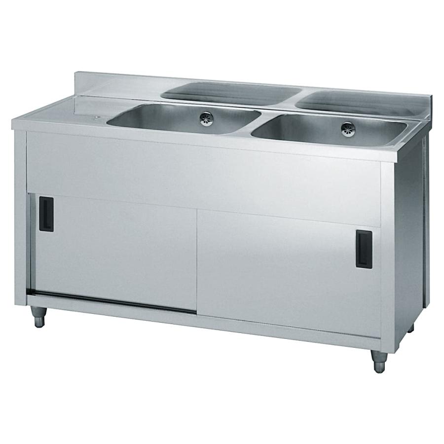 東製作所 法人様限定 厨房機器 流し台 二槽水切キャビネットシンク APM2シリーズ : ハストネット ヤフーショップ - 通販 - Yahoo!ショッピング