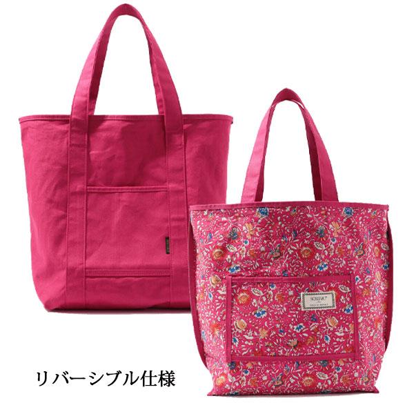 SOULEIADO（ソレイアード） SOULEIADO PRINT REVERSIBLE BAG ピンク系 プリント リバーシブルバッグ ...