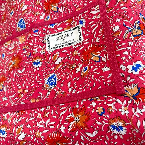 SOULEIADO（ソレイアード） SOULEIADO PRINT REVERSIBLE BAG ピンク系 プリント リバーシブルバッグ ...