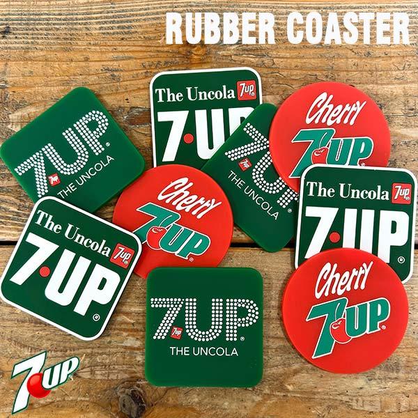 7UP RUBBER COASTER 7アップ ラバーコースター 全3種類 アメリカン雑貨 : Hutte - 通販 - Yahoo!ショッピング