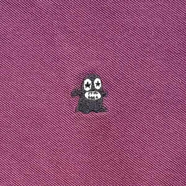 BOHEMIANS SOLID COL LOOSE S/S POLO SHIRTS BURGUNDYボヘミアンズ ルーズ ポロシャツ ...