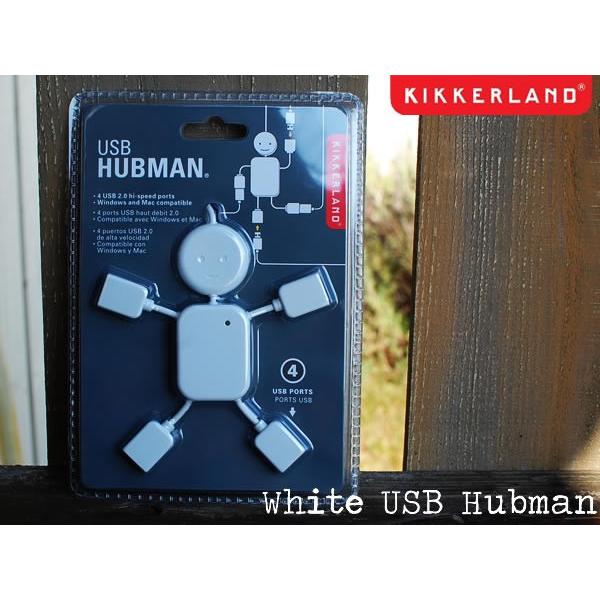 DETAIL White USB Hubman ホワイトUSBハブマン HUB 4ポート ハブ キッカーランド : Hutte - 通販 ...
