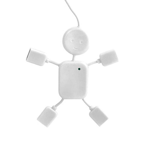 DETAIL White USB Hubman ホワイトUSBハブマン HUB 4ポート ハブ キッカーランド : Hutte - 通販 ...