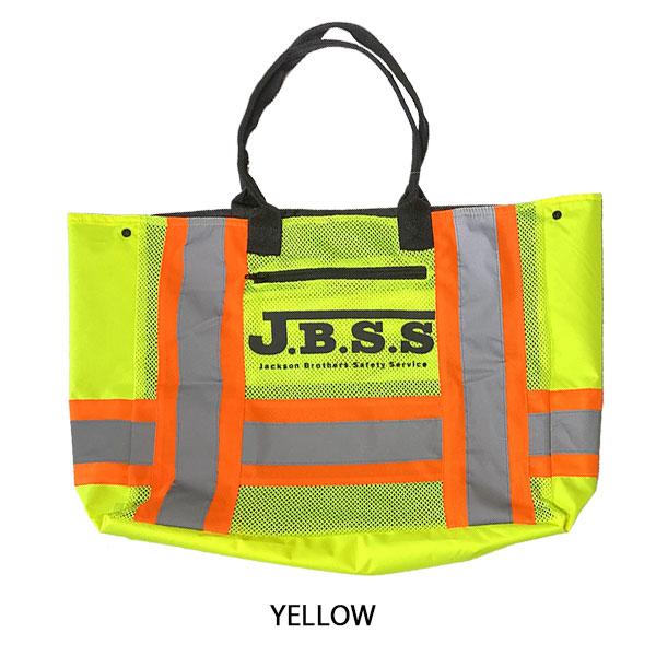 Hi-Vis REFLECTOR HARD HAT BAG リフレクター ハードハットバック 蛍光色 エコバッグ トートバック JBSS ...