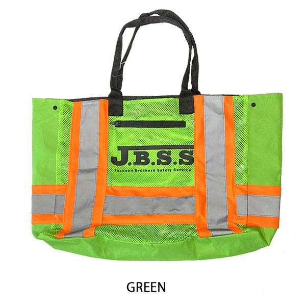 Hi-Vis REFLECTOR HARD HAT BAG リフレクター ハードハットバック 蛍光色 エコバッグ トートバック JBSS ...