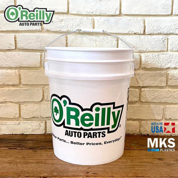 O'Reilly Auto Parts 5Gal Bucket オーライリー オート パーツ 5ガロン バケツ made in USA ...